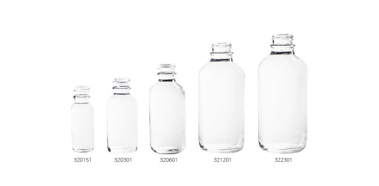 Boston Round Bottles - CAJ Packaging Solutions Inc.
